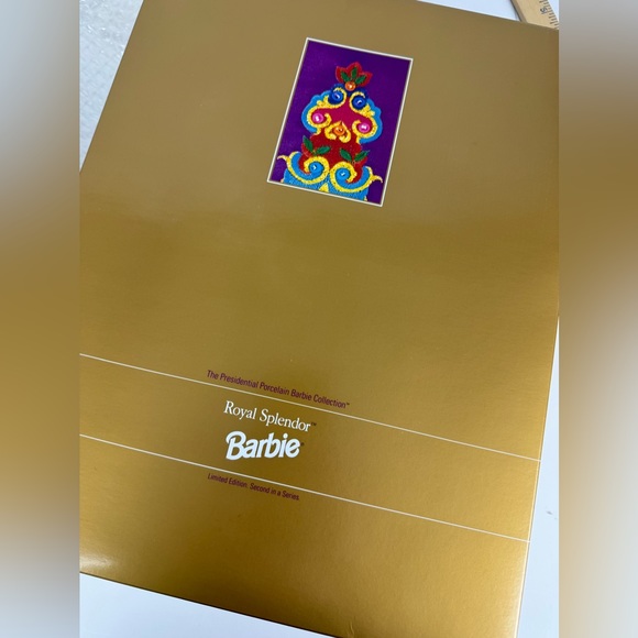 Barbie | Other | Royal Splendor Porcelain Barbie | Poshmark